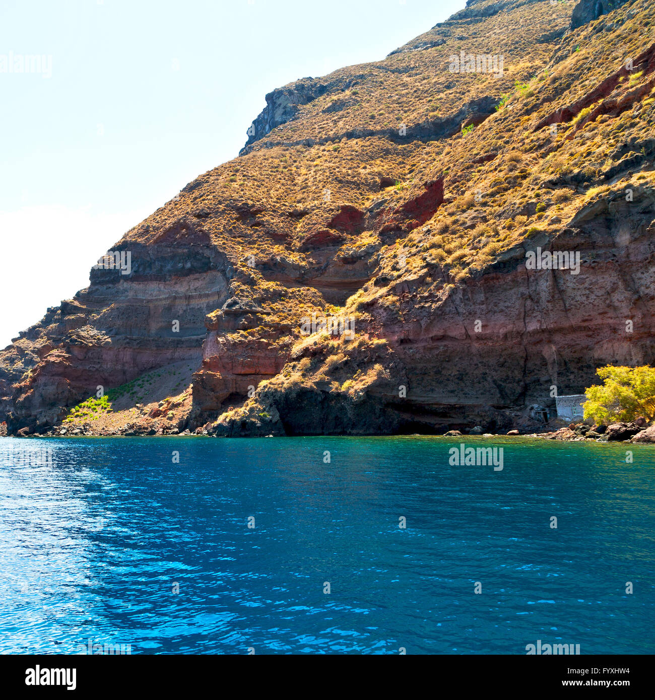 from the boat froth and foam greece islands in mediterranean sea sky ...