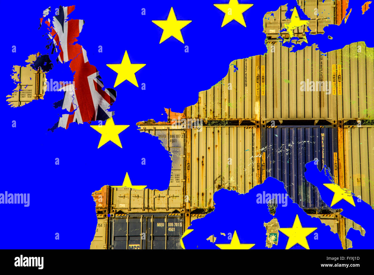 Uk map political map hi-res stock photography and images - Alamy