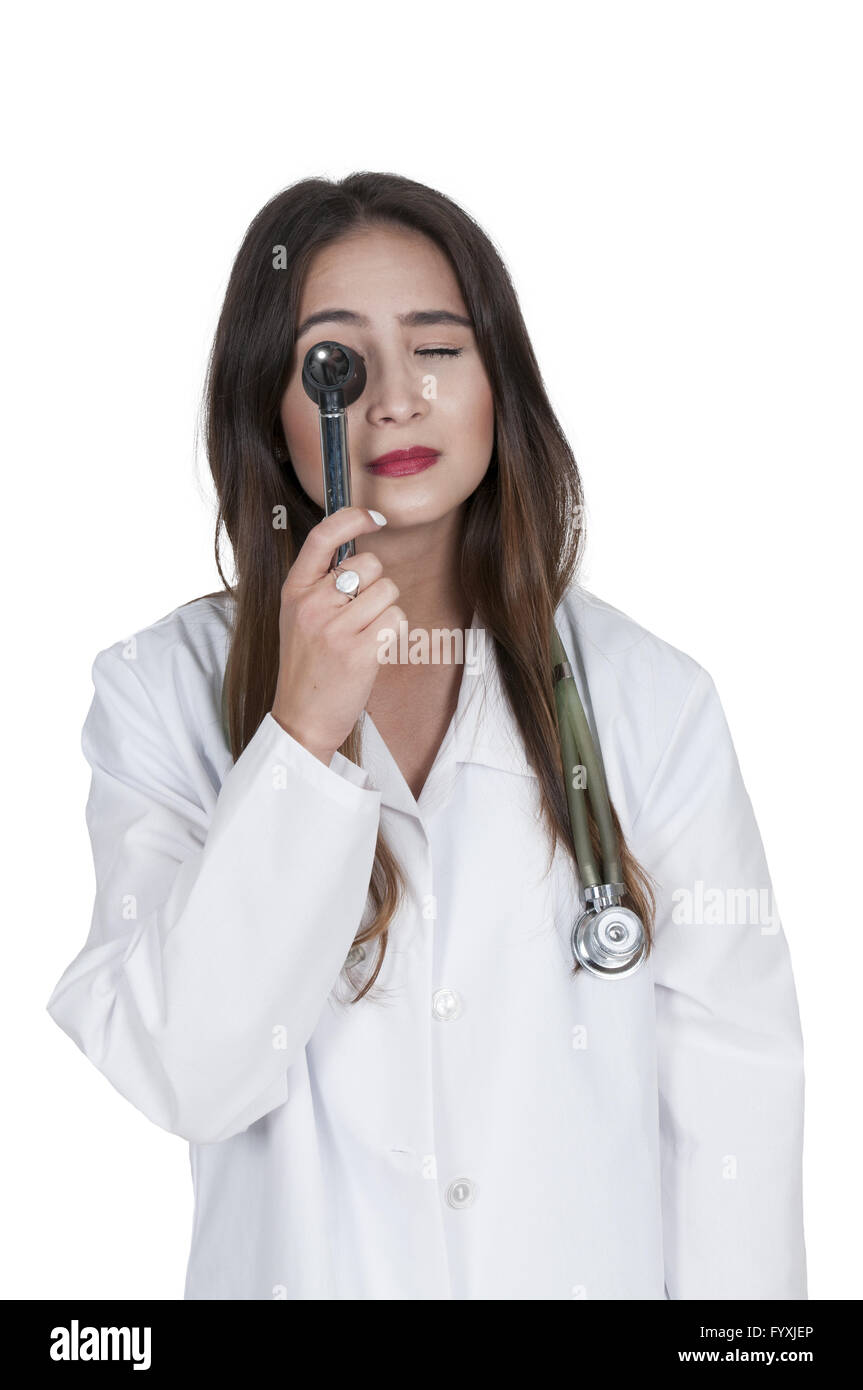 Woman pediatric ent doctor hi-res stock photography and images - Alamy