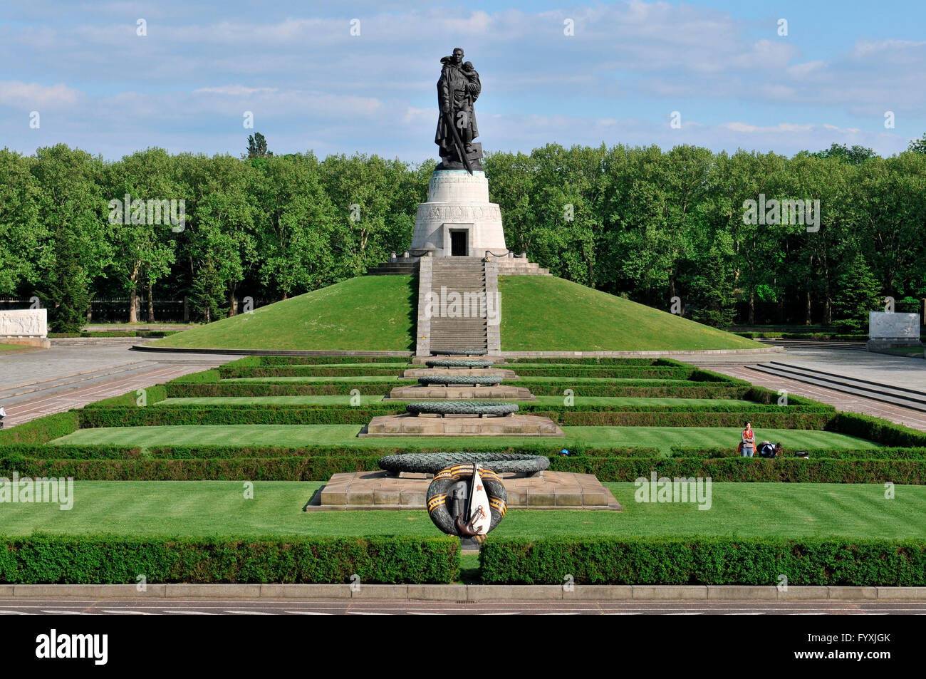 Soviet war memorial, Treptow, Berlin, Germany Stock Photo - Alamy