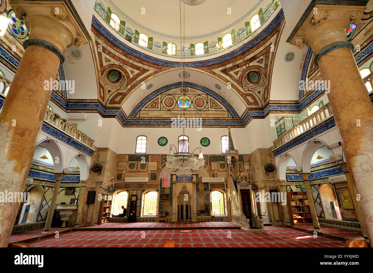 Mosque Ahmed Jezzar, Akkon, Galilee, Israel / Akko Stock Photo - Alamy