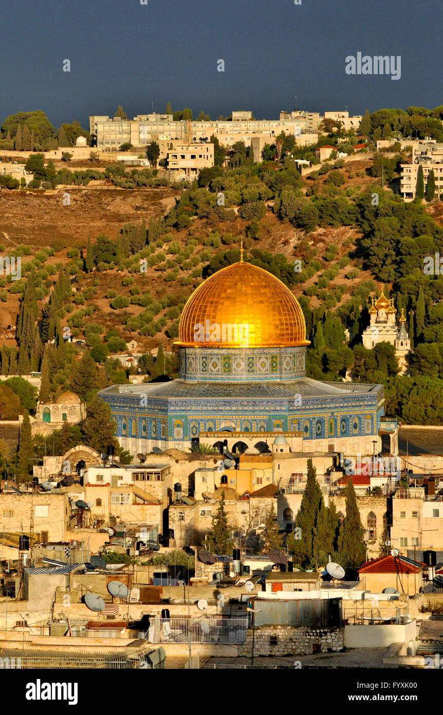 Geography travel israel jerusalem buildings hi-res stock photography ...