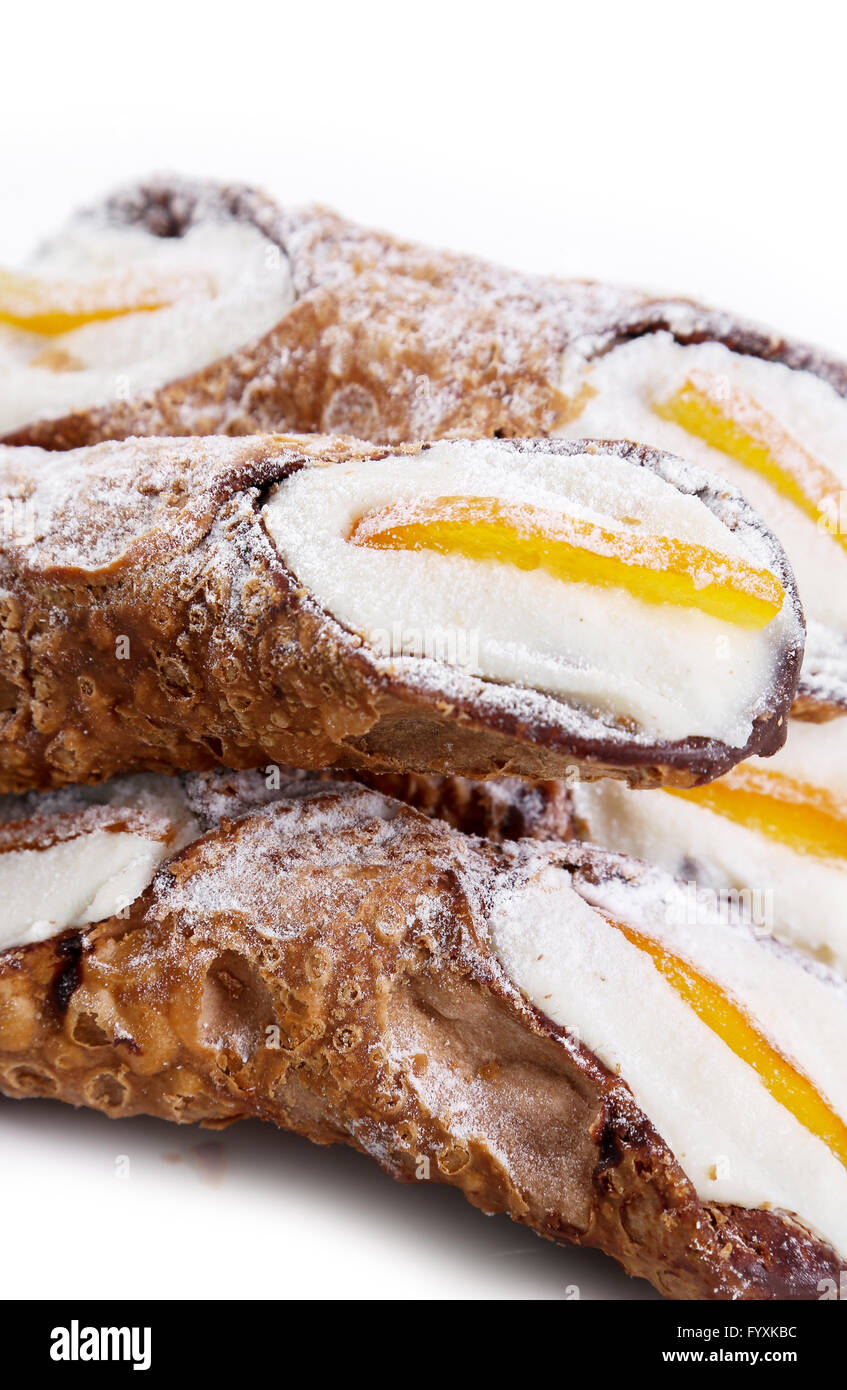 Cannoli cafe hi-res stock photography and images - Alamy
