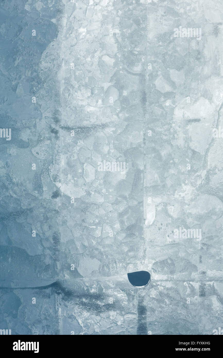 Glacial block of ice closeup Stock Photo - Alamy