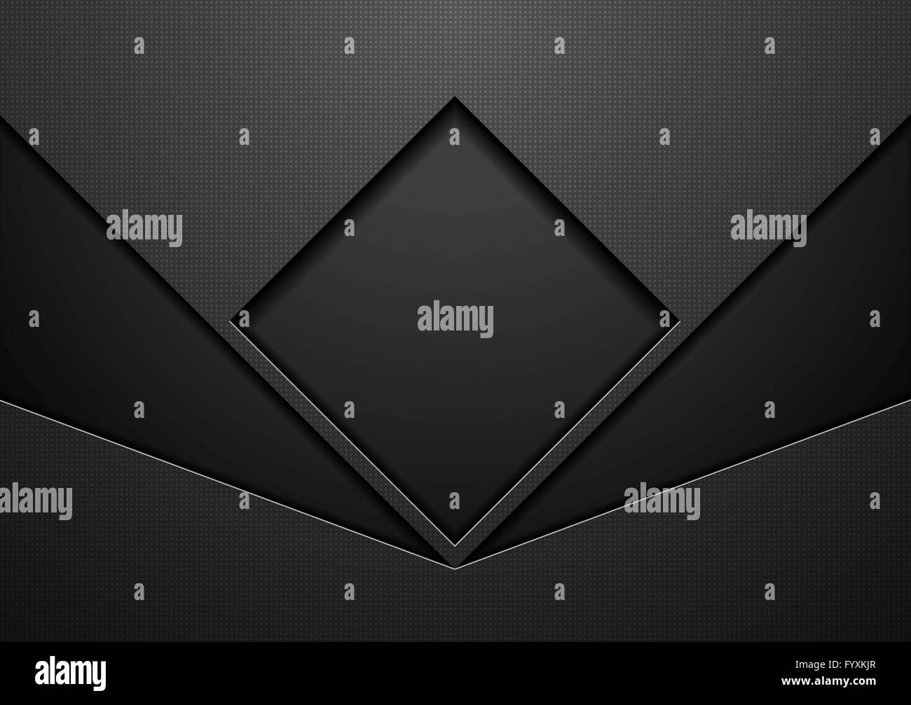 Tech black concept corporate graphic design Stock Photo - Alamy