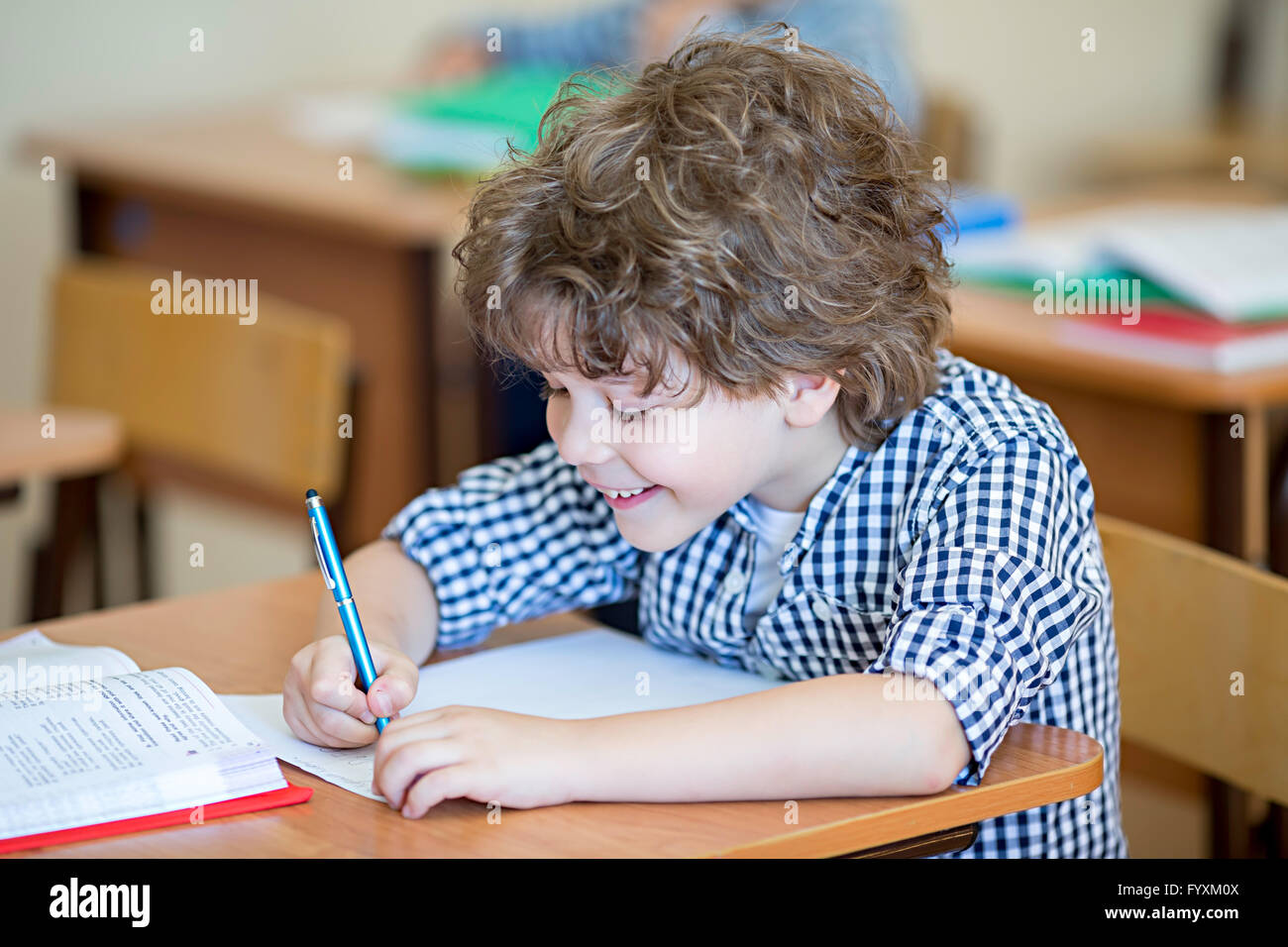 Pupil people hi-res stock photography and images - Alamy