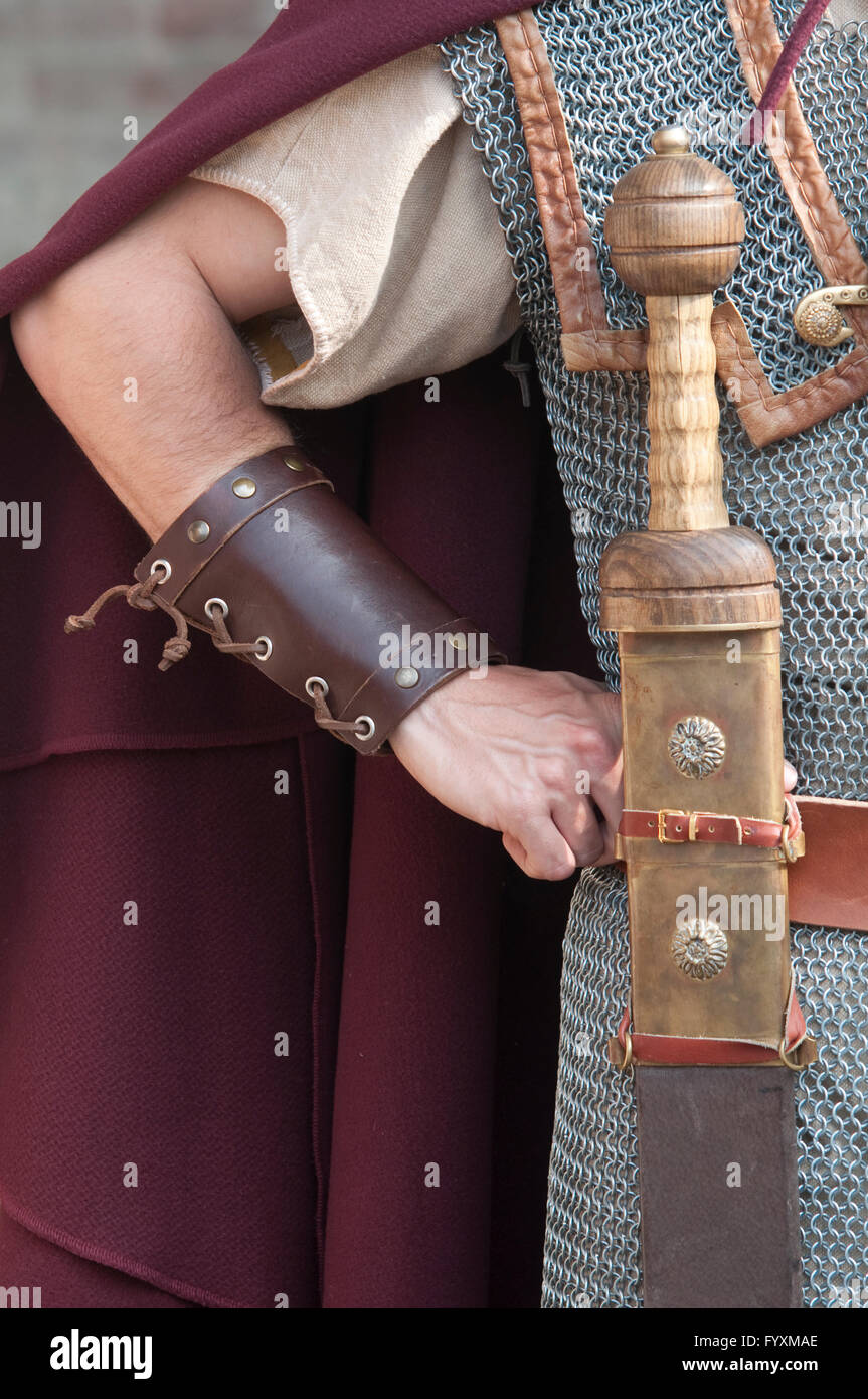 Roman soldier historical reenactment hi-res stock photography and ...