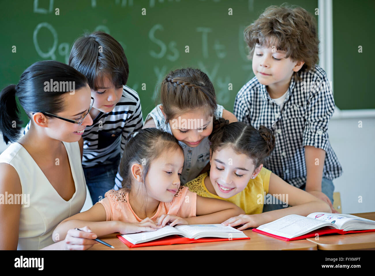 Classroom 6 7 teacher hi-res stock photography and images - Alamy