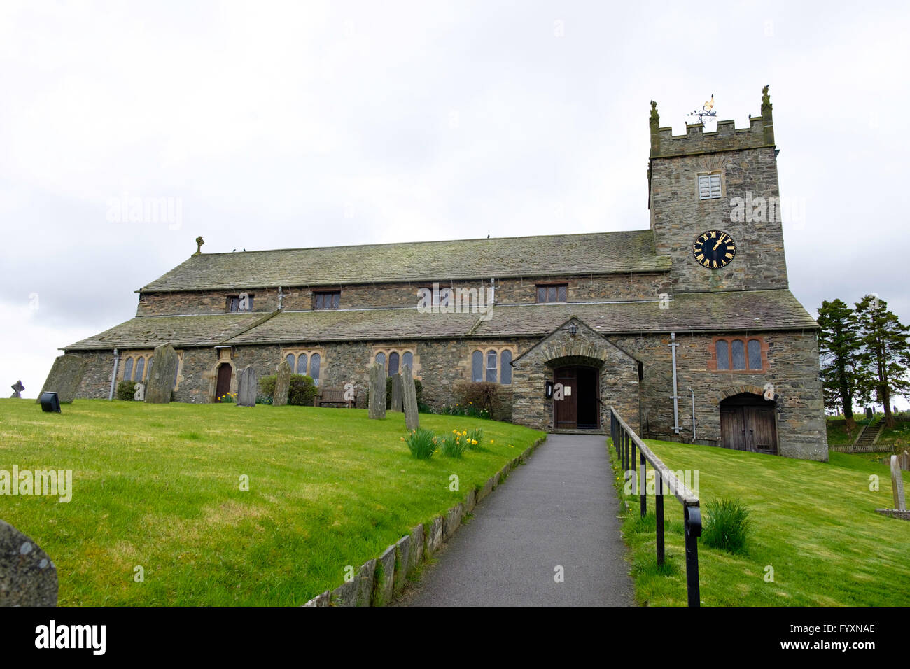 Hawkshead village hi-res stock photography and images - Alamy
