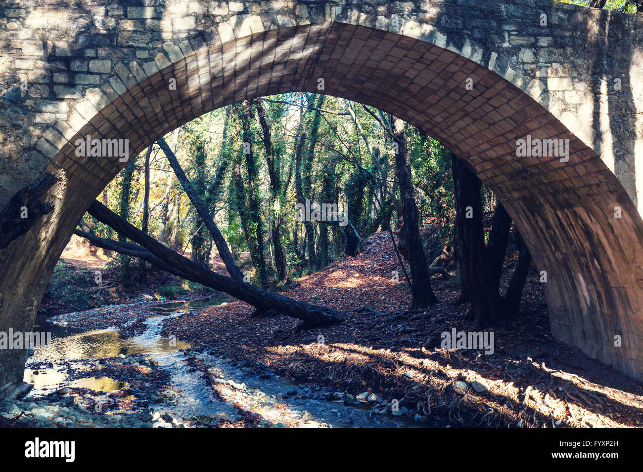 Bridge in Cyprus Stock Photo - Alamy