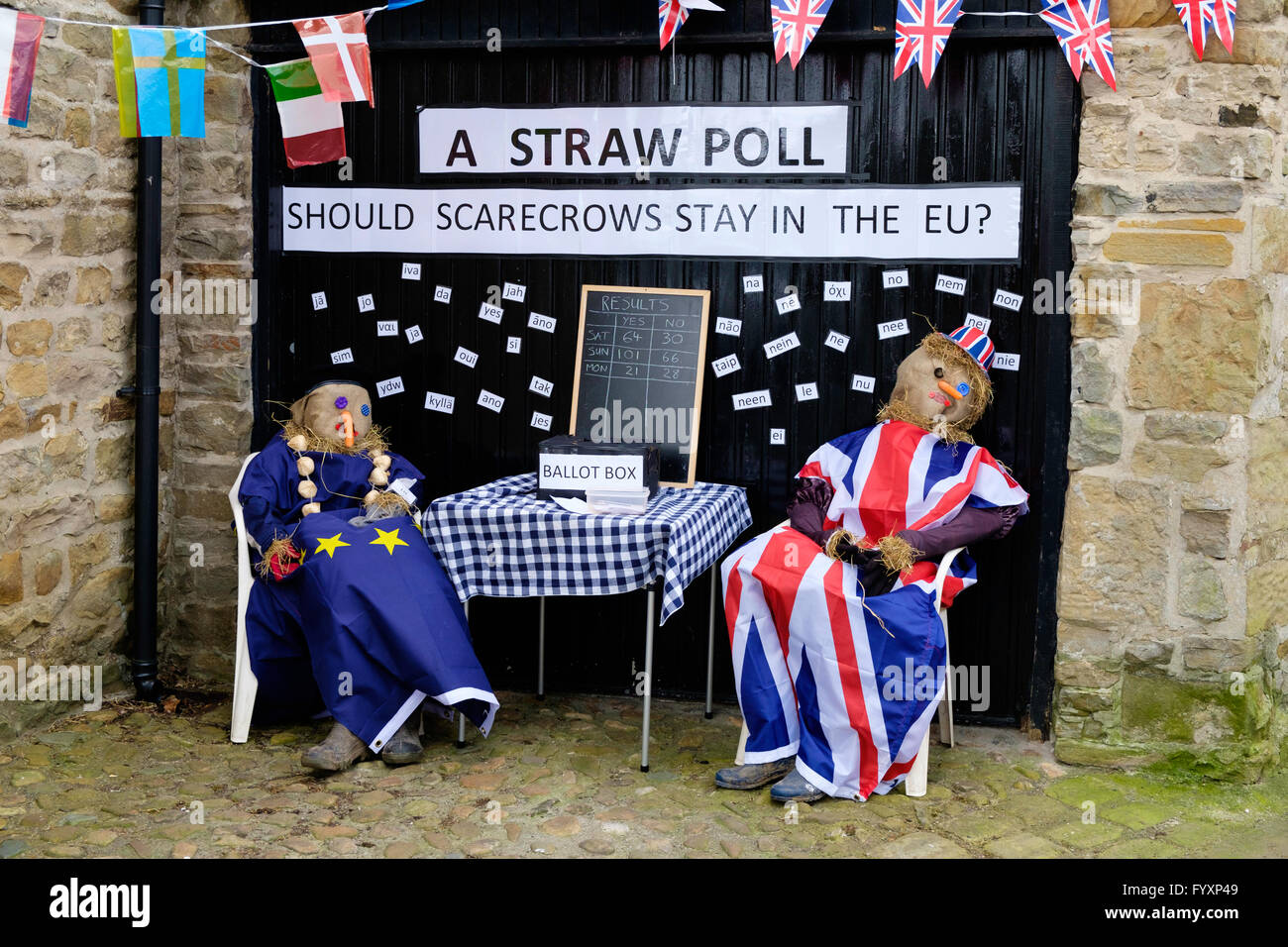 Wray Scarecrow Festival Stock Photo - Alamy