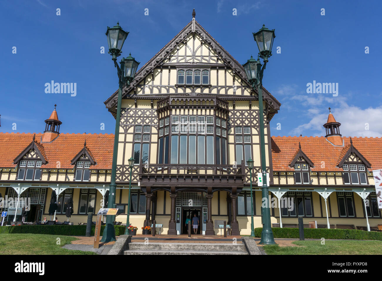 Rotorua architectural landmark hi-res stock photography and images - Alamy