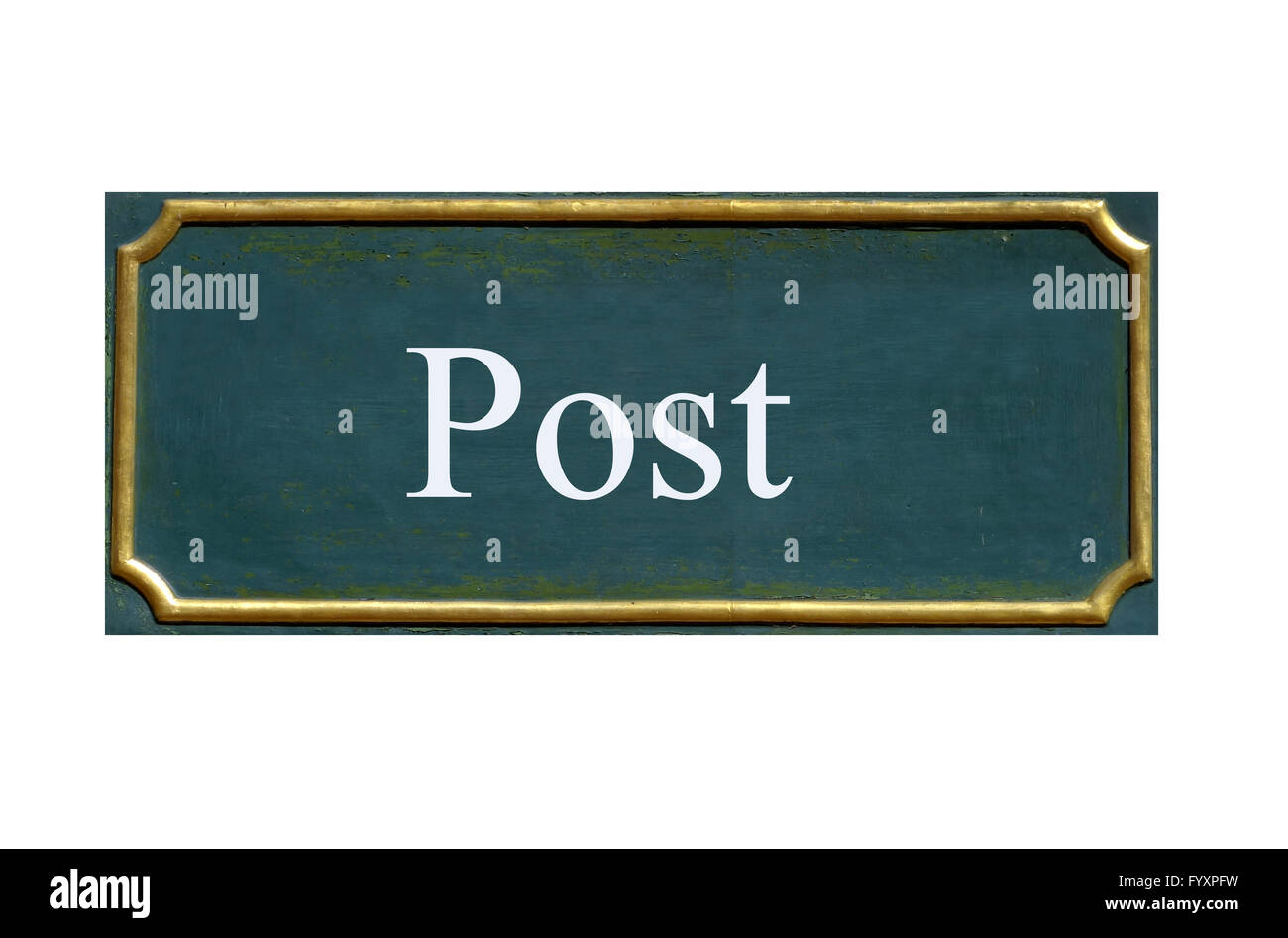 Wooden sign post name Cut Out Stock Images & Pictures - Alamy
