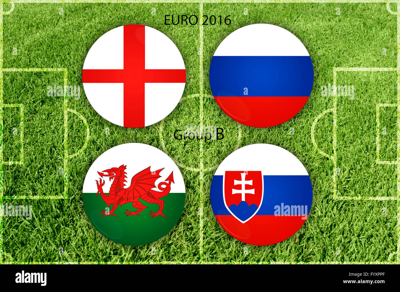 Soccer european cup group hi-res stock photography and images - Alamy