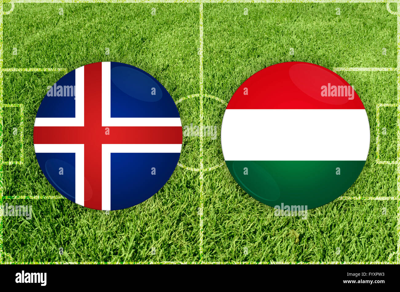 Football match symbols Stock Photo - Alamy