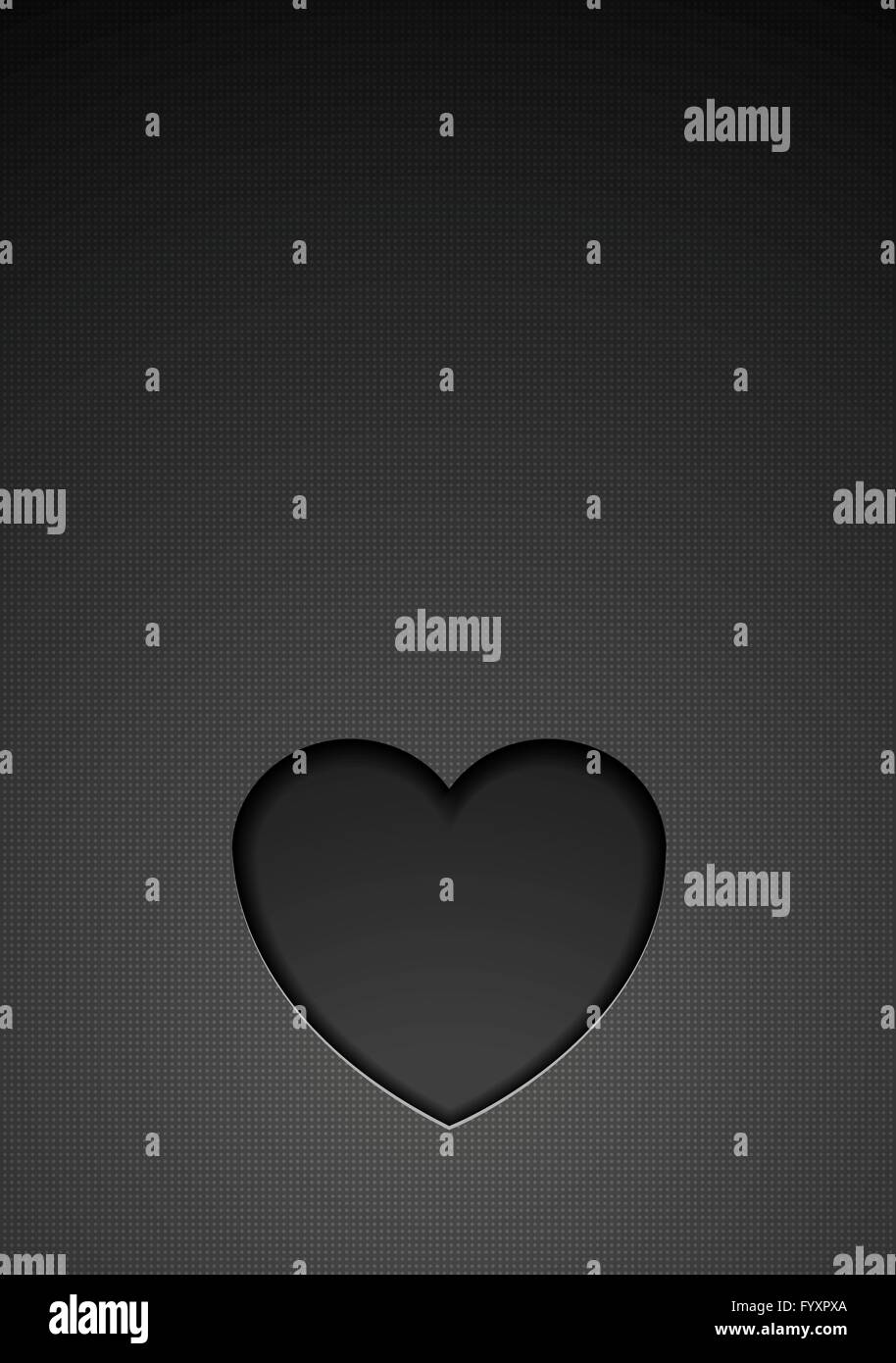 Dark heart background Stock Photo - Alamy