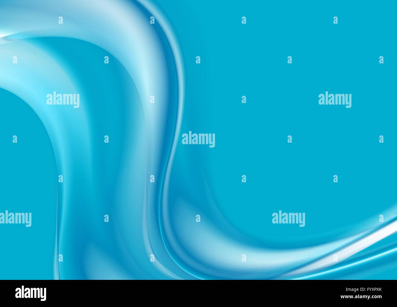 Abstract blue wavy background Stock Photo - Alamy