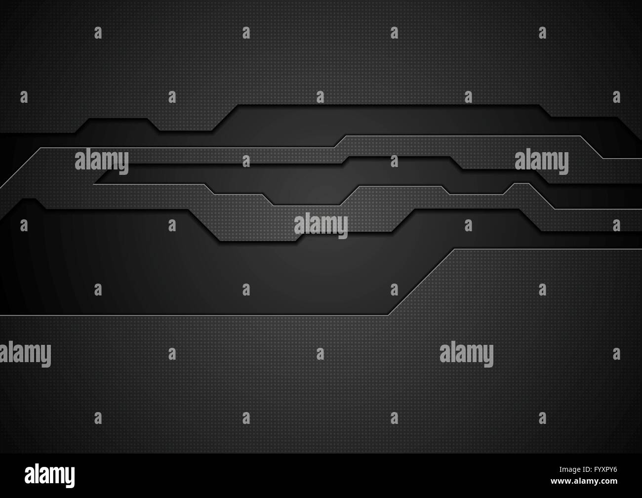 Abstract black technology corporate design Stock Photo - Alamy