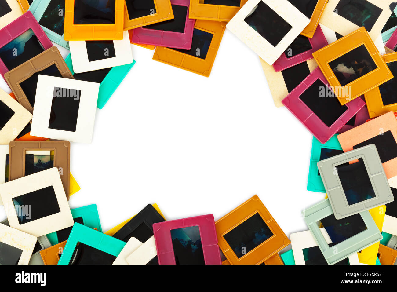 Photo frames for slide Stock Photo - Alamy