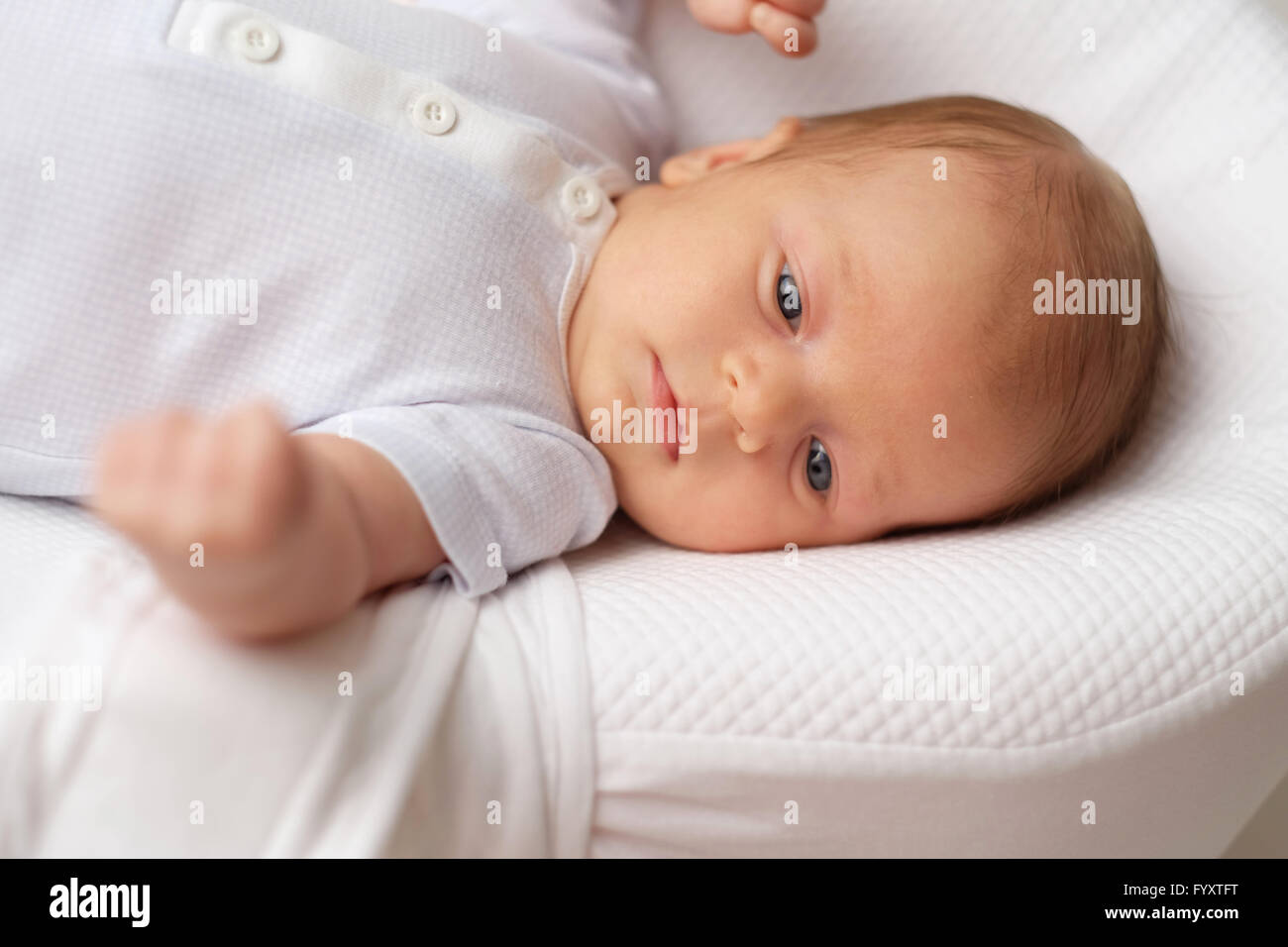 One month old baby Stock Photo - Alamy