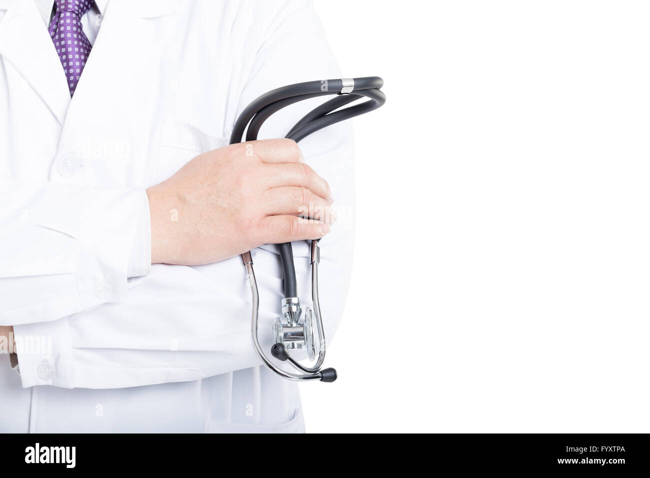 old asian man doctor in white suit with stethoscope Stock Photo - Alamy