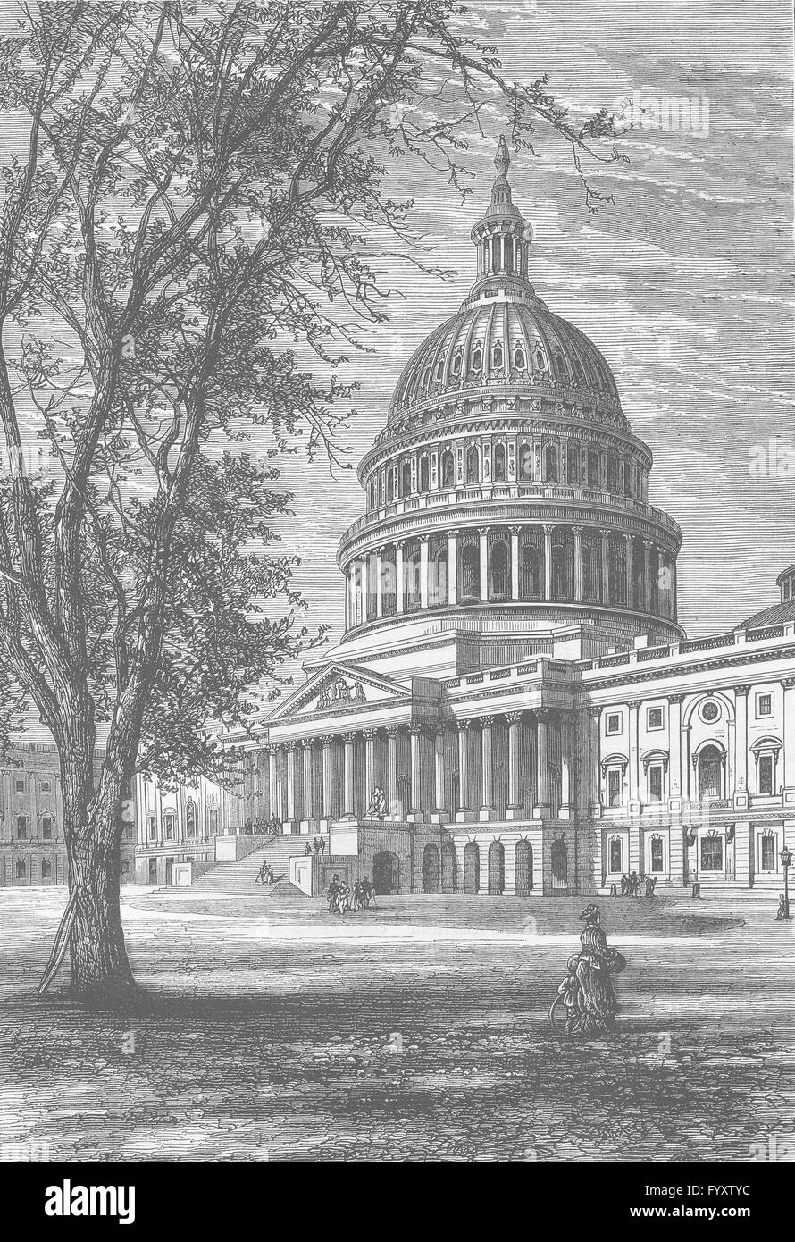 Washington dc history vintage hi-res stock photography and images - Alamy