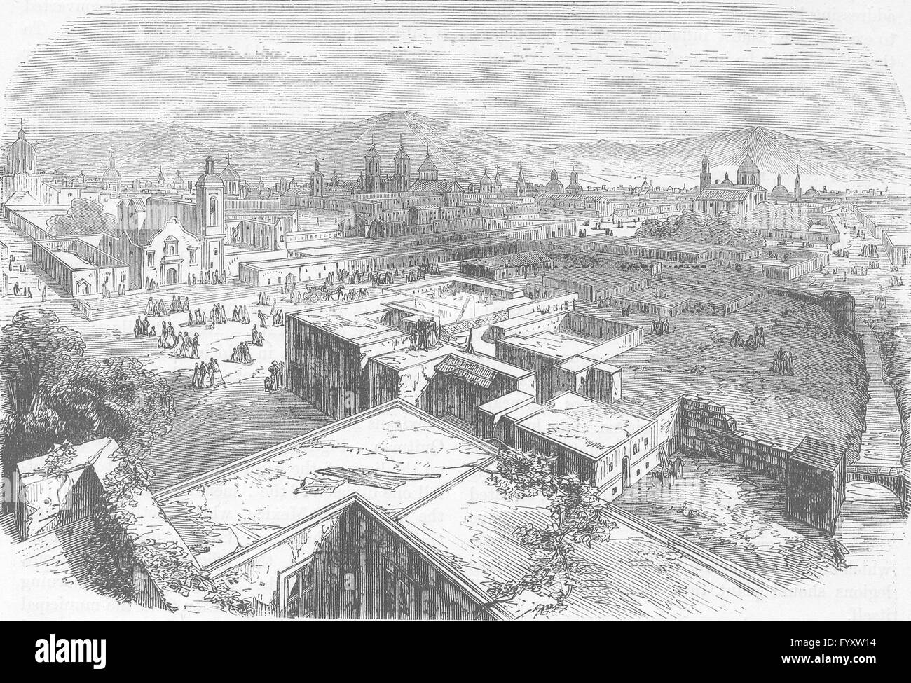 19th century mexico city hi-res stock photography and images - Alamy