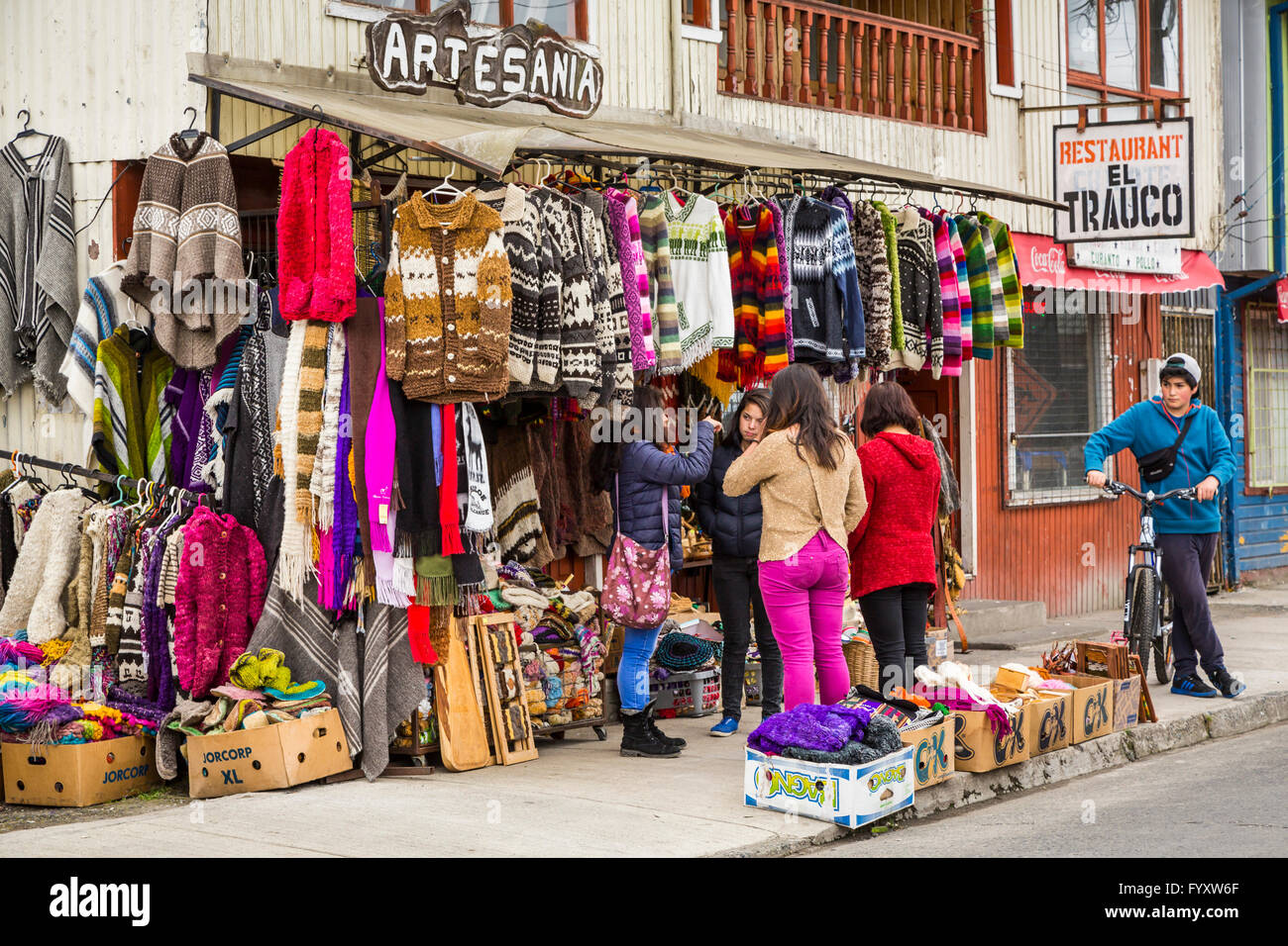 Shops, stores and kiosks selling crafts items and souvenirs in the ...