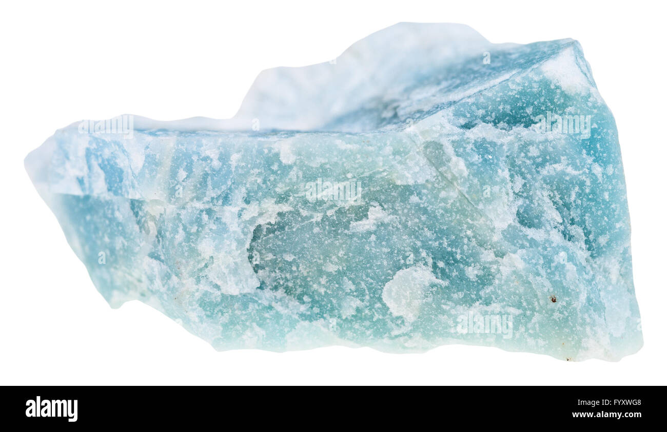 macro shooting of natural mineral stone - raw Violane (blue diopside ...