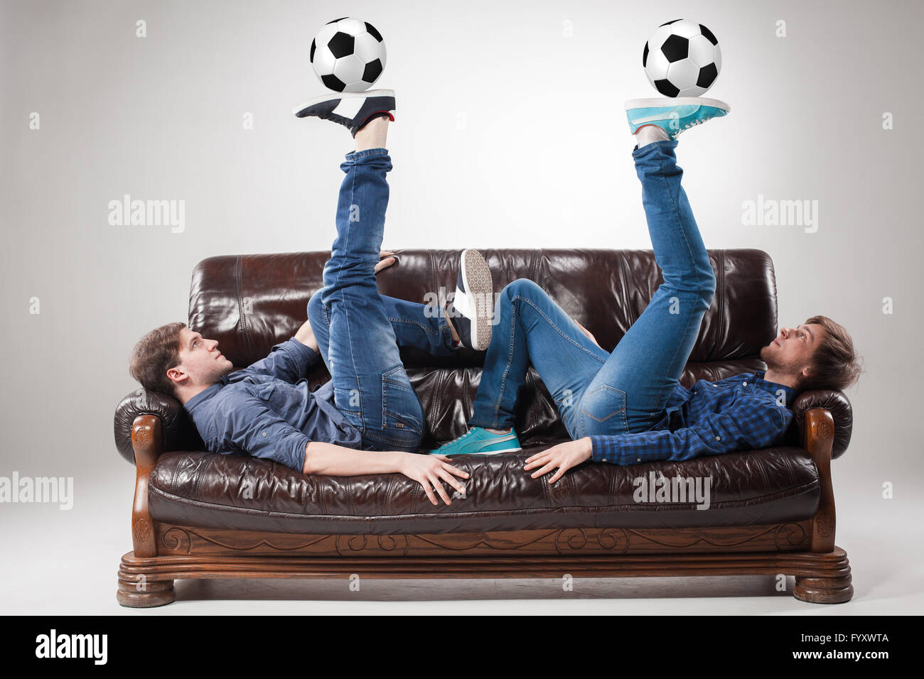 Guys and balls hi-res stock photography and images - Alamy
