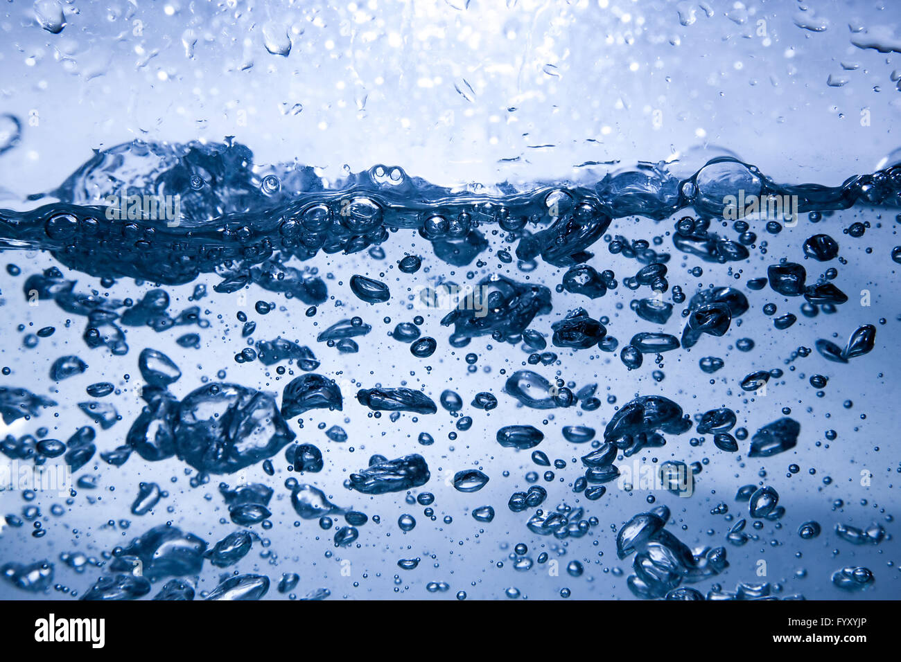 Fresh clean water splash Stock Photo - Alamy