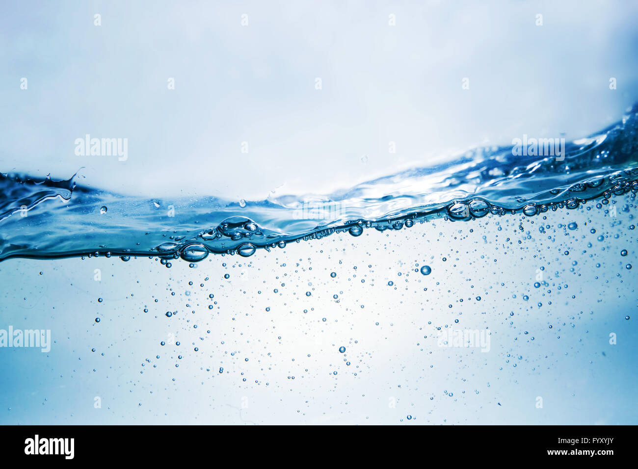 Fresh clean water splash Stock Photo - Alamy