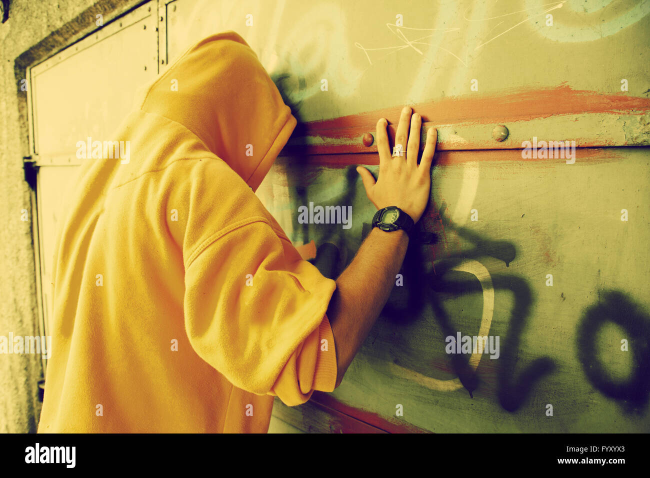 Graffiti figure hi-res stock photography and images - Alamy