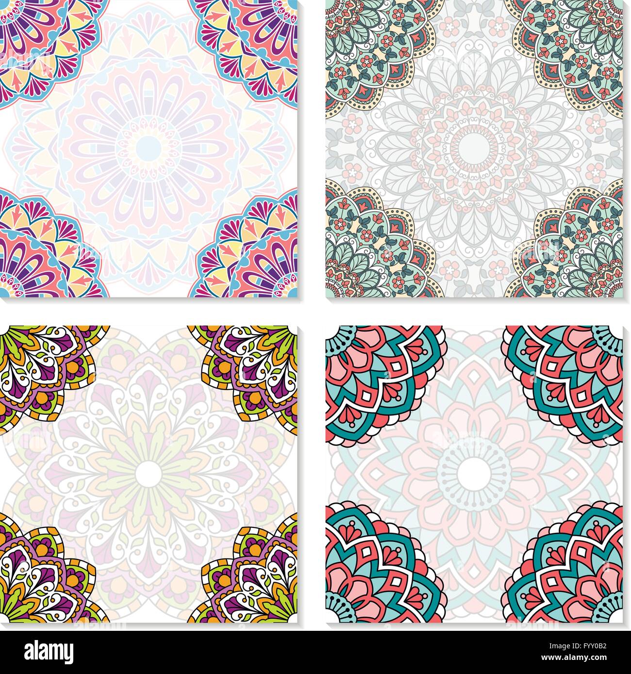 Set of abstract cards Stock Vector Image & Art - Alamy
