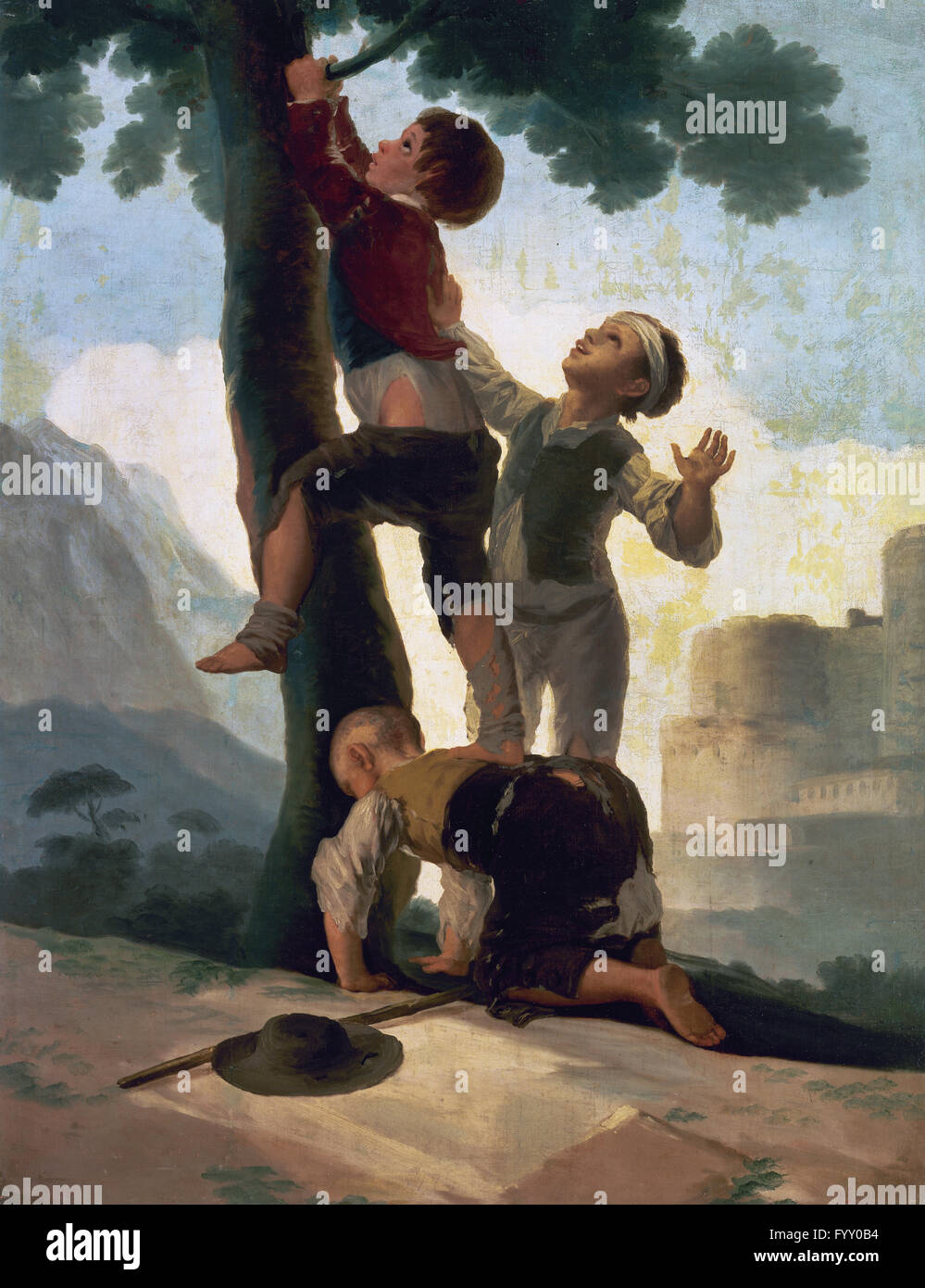 Francisco de Goya y Lucientes (1746-1828). Spanish painter. Boys ...