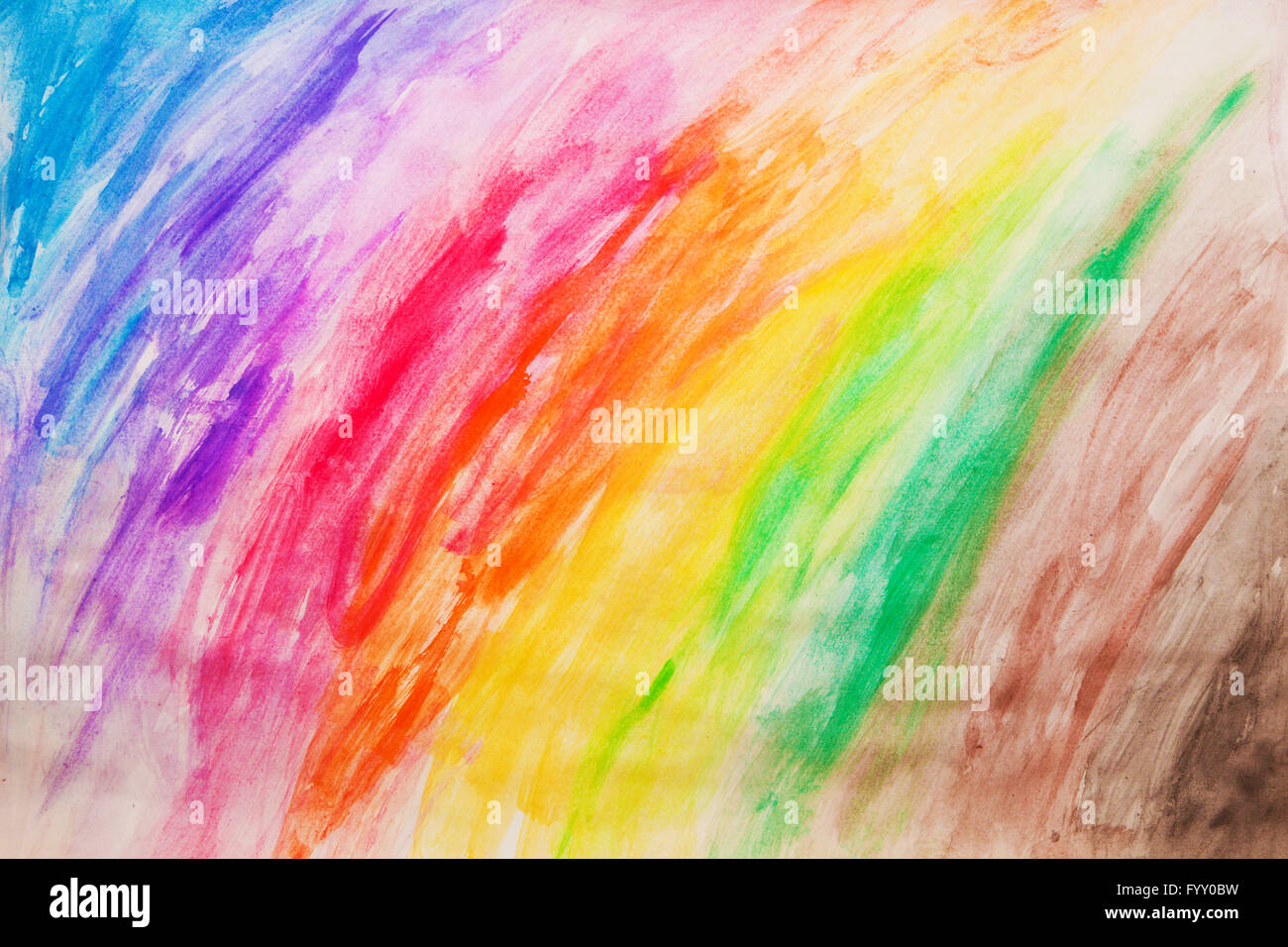 Colorful painting pattern, drawn manually Stock Photo - Alamy