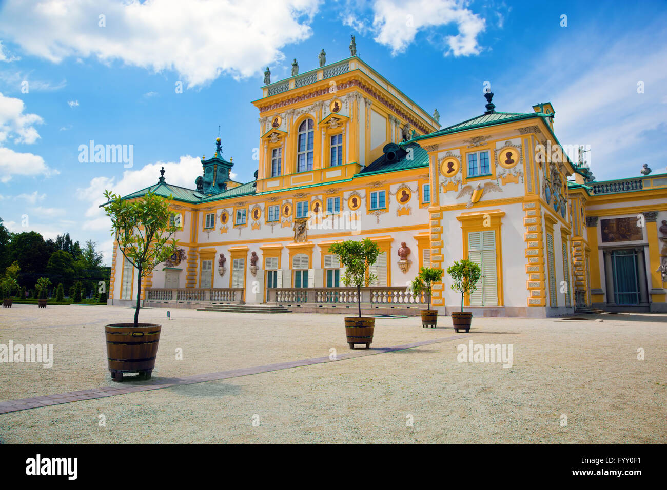 Wilanów palace museum and park hi-res stock photography and images - Alamy