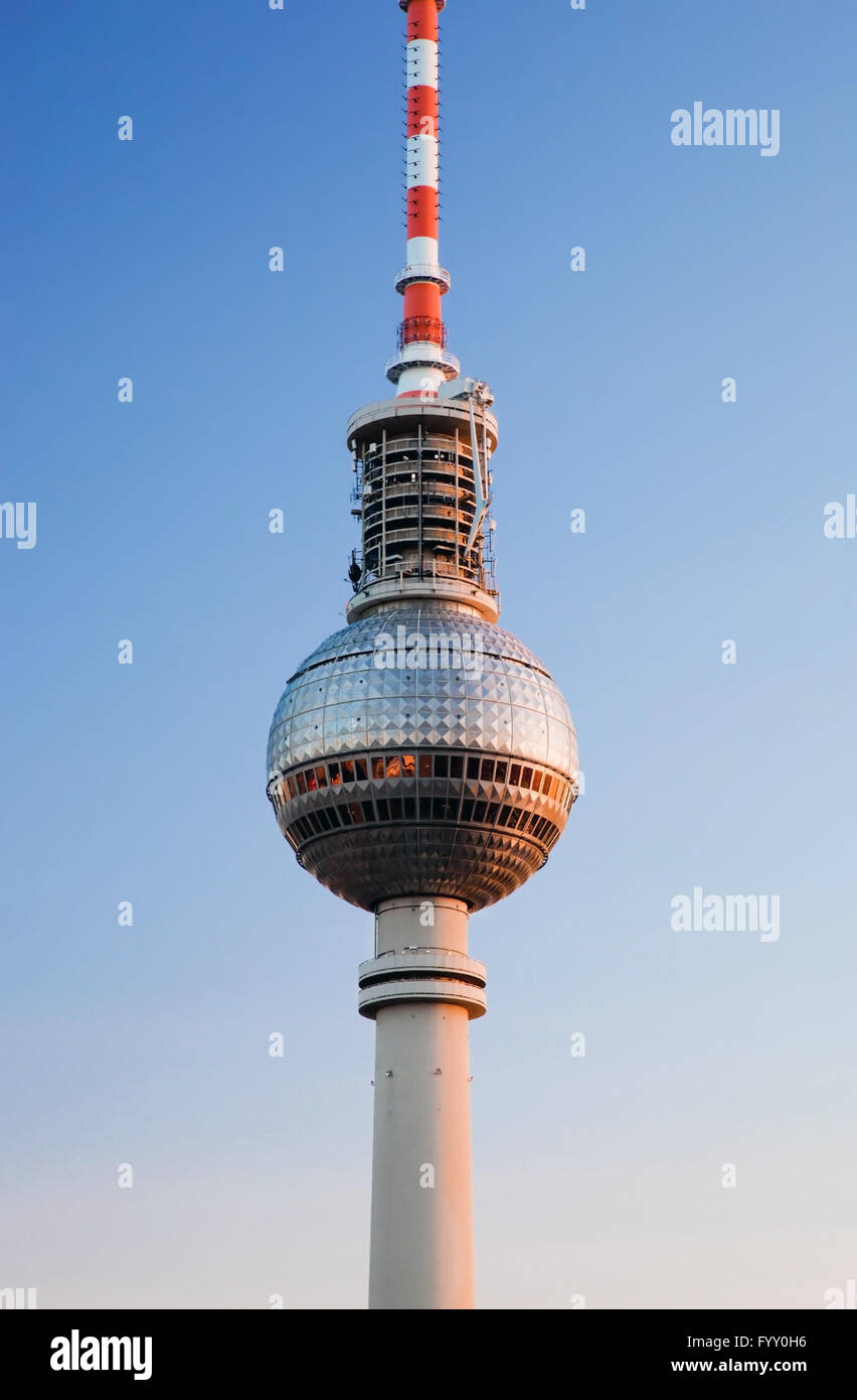 Tv tower or Fersehturm in Berlin, Germany Stock Photo - Alamy