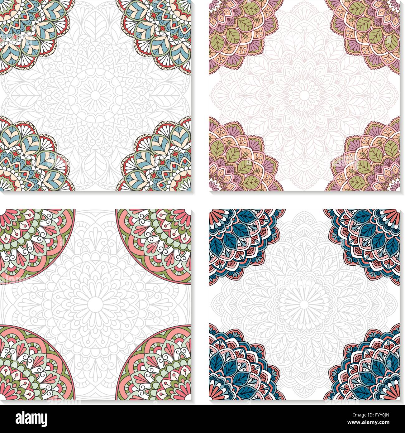 Set of abstract cards Stock Vector Image & Art - Alamy