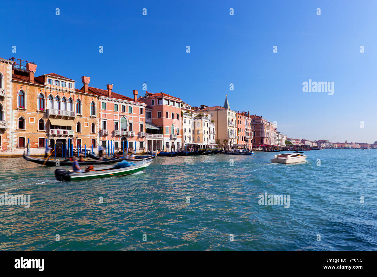 Venice Grand Canal Stock Photo - Alamy