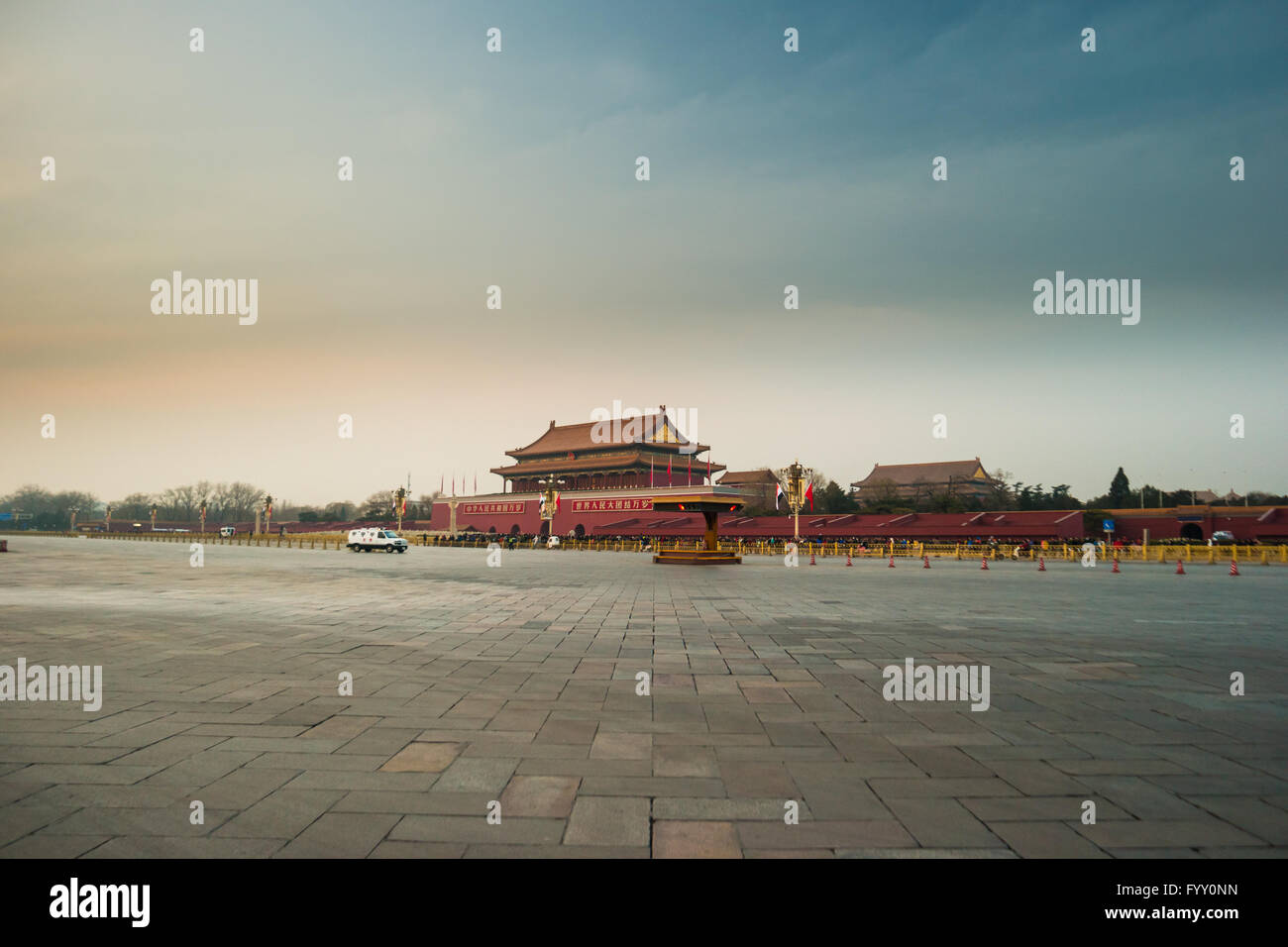 Gate of Heavenly Peace - entrance to the Palace Museum in Beijin Stock ...