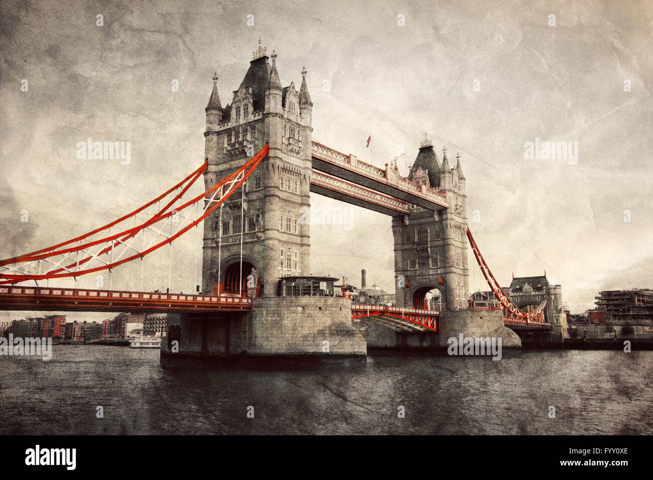 Tower stone bridge in hi-res stock photography and images - Alamy