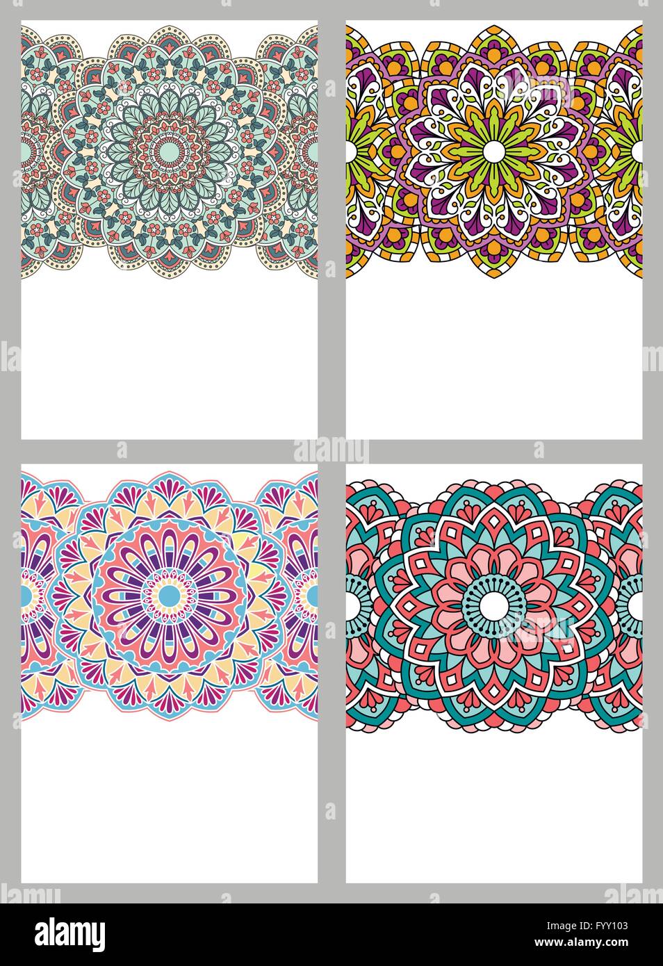 Set of abstract cards Stock Vector Image & Art - Alamy