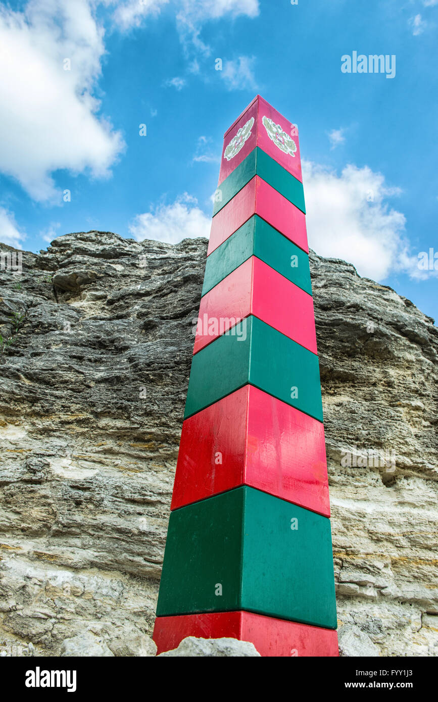 At the border post Russia Stock Photo - Alamy