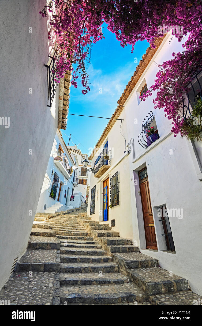 Altea street scene hi-res stock photography and images - Alamy