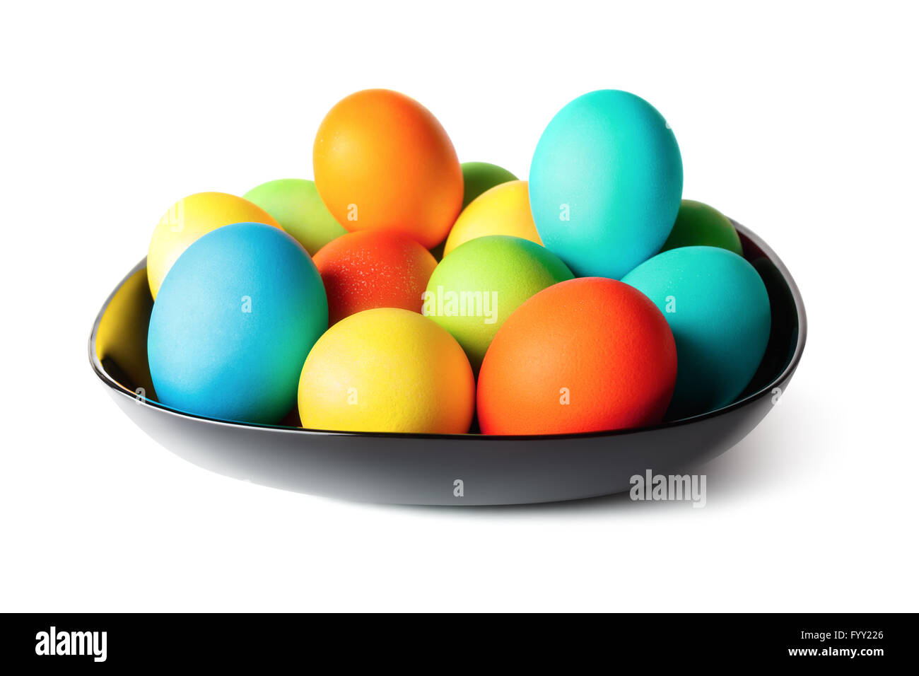 Bright Easter eggs Stock Photo - Alamy