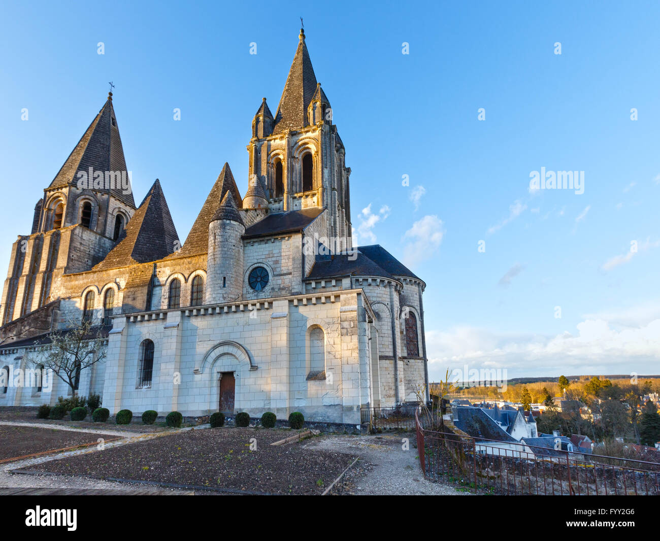 The Royal City of Loches (France Stock Photo - Alamy