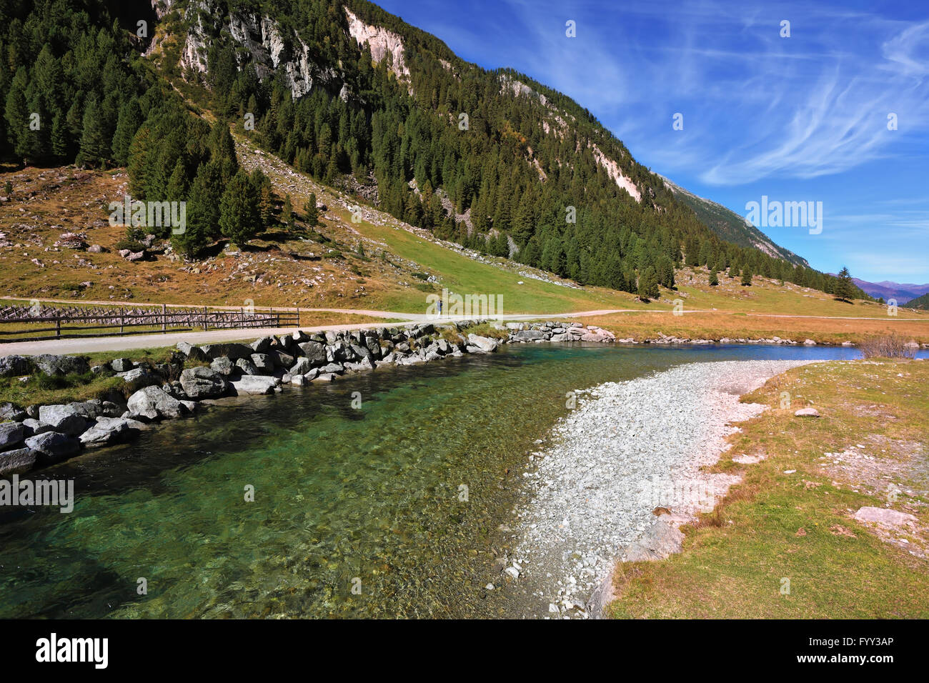 The crystal clear transparent water Stock Photo - Alamy