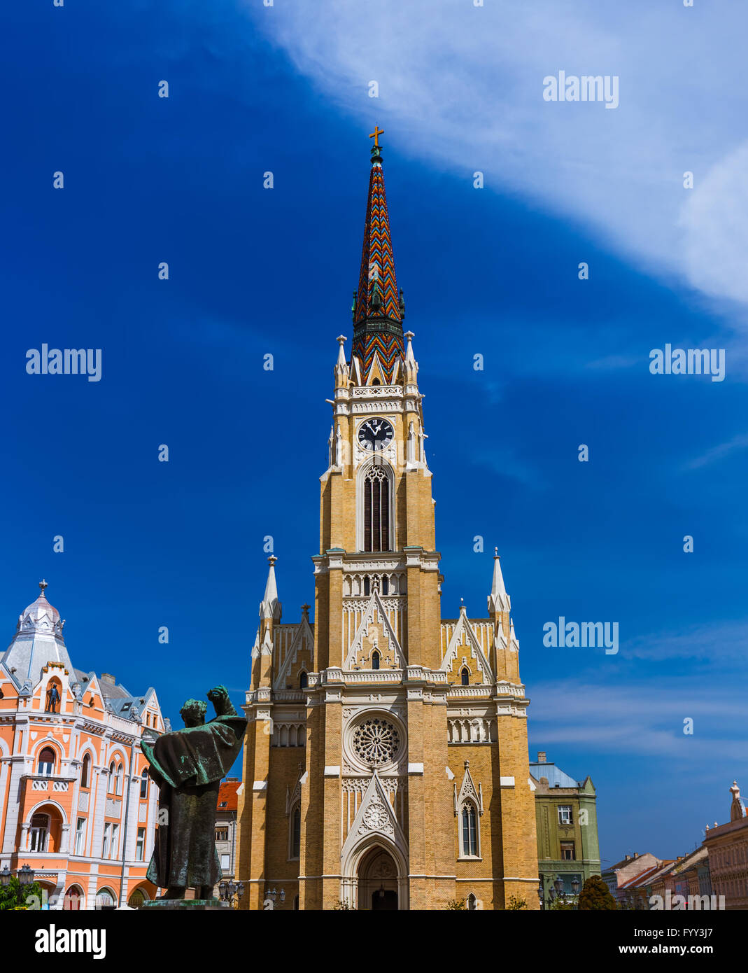Old town in Novi Sad - Serbia Stock Photo - Alamy