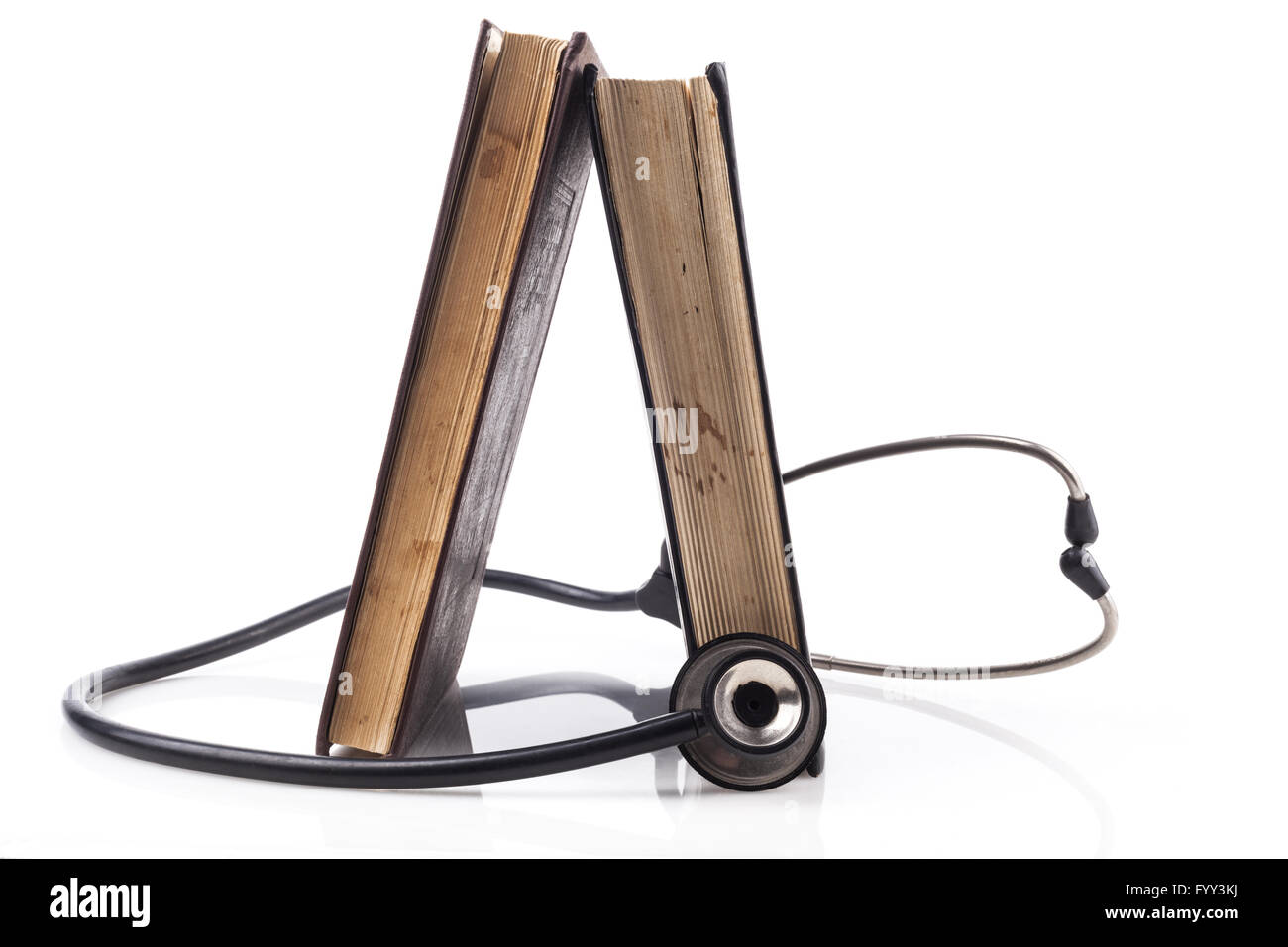 Bookstore books on table Cut Out Stock Images & Pictures - Alamy